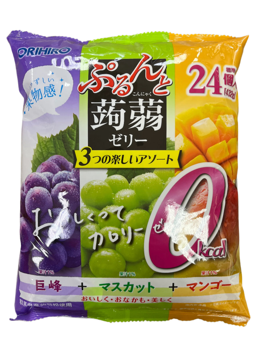ORIHIRO KONJAC JELLY GRAPE, MUSCAT,MANGO – Tomato Japanese Grocery