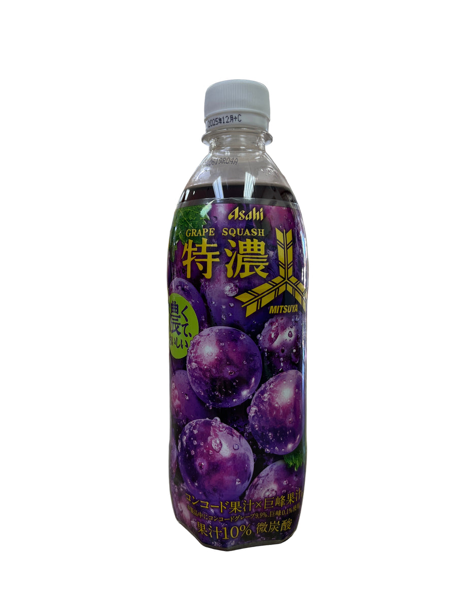 ASAHI MITSUYA RICH GRAPE SQUASH – Tomato Japanese Grocery