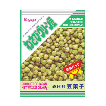 KASUGAI ROASTED HOT GREEN PEAS – Tomato Japanese Grocery