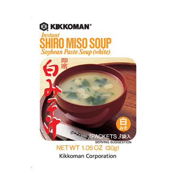 KIKKOMAN INST SHIRO MISO SOUP WHITE – Tomato Japanese Grocery