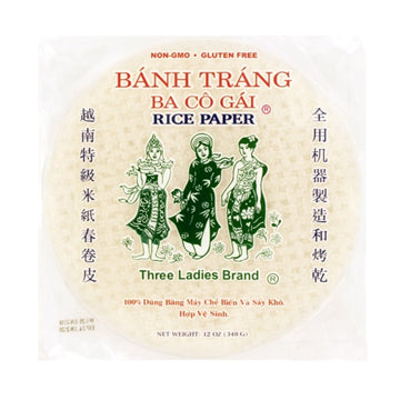 THREE LADIES RICE PAPER 25CM – Tomato Japanese Grocery