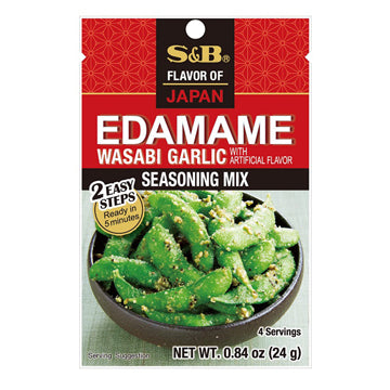 S&B EDAMAME WASABI GARLIC – Tomato Japanese Grocery