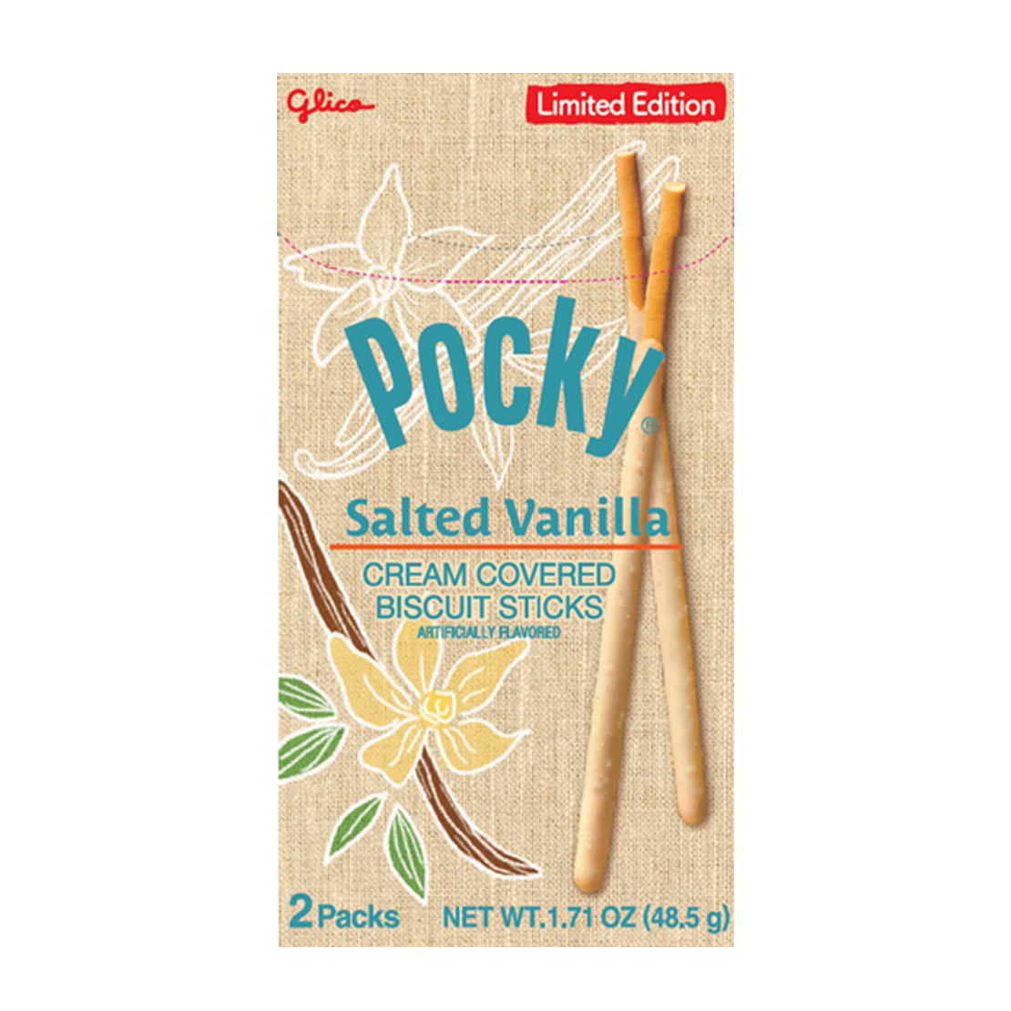 GLICO POCKY SALTED VANILLA – Tomato Japanese Grocery