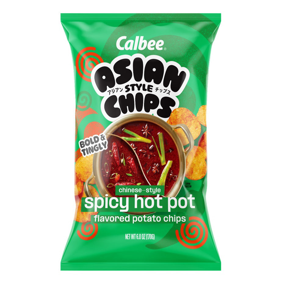 CALBEE ASIAN STYLE CHIPS CHINESE SPICY HOT POT – Tomato Japanese Grocery