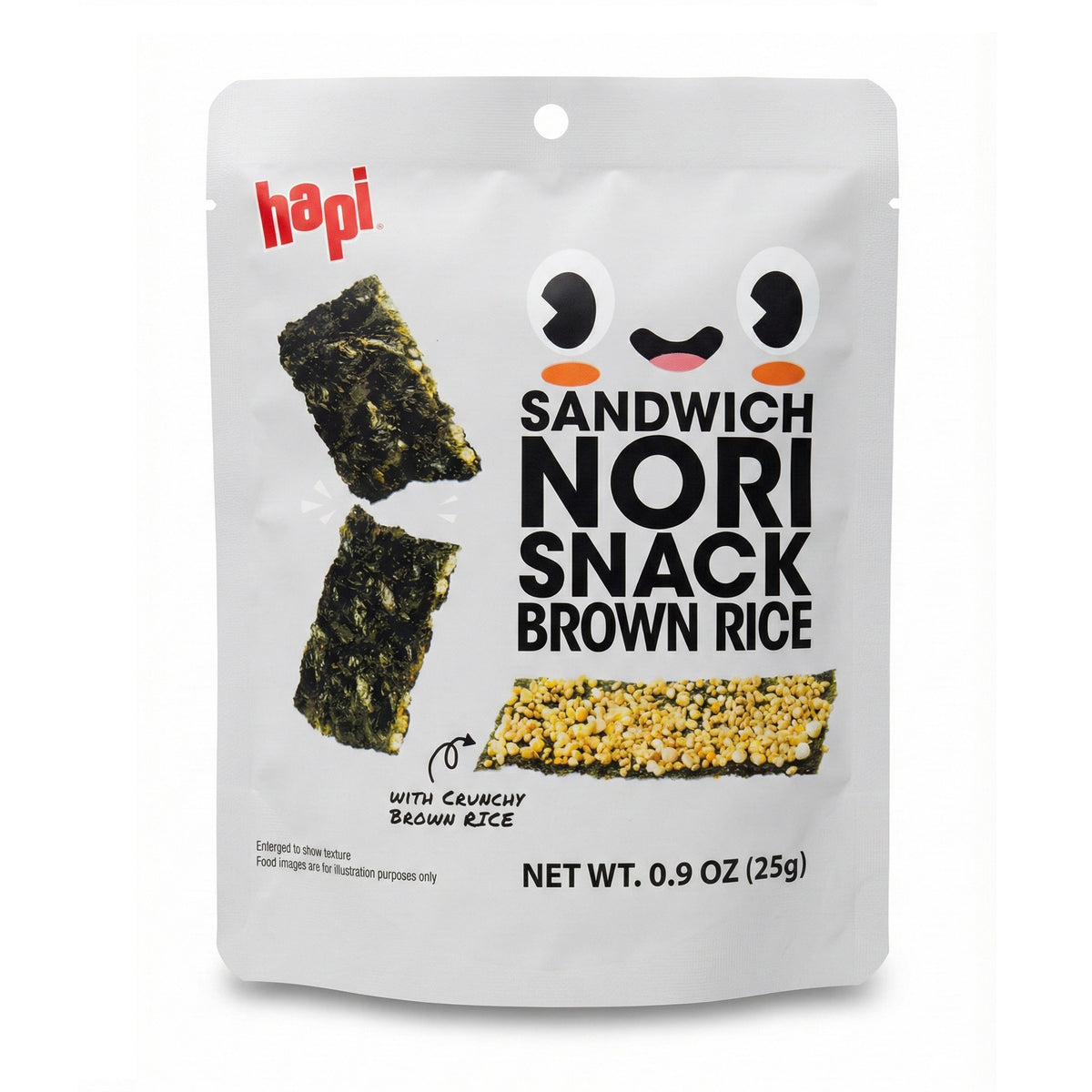 HAPI SANDWICH NORI SNACK BROWN RICE – Tomato Japanese Grocery